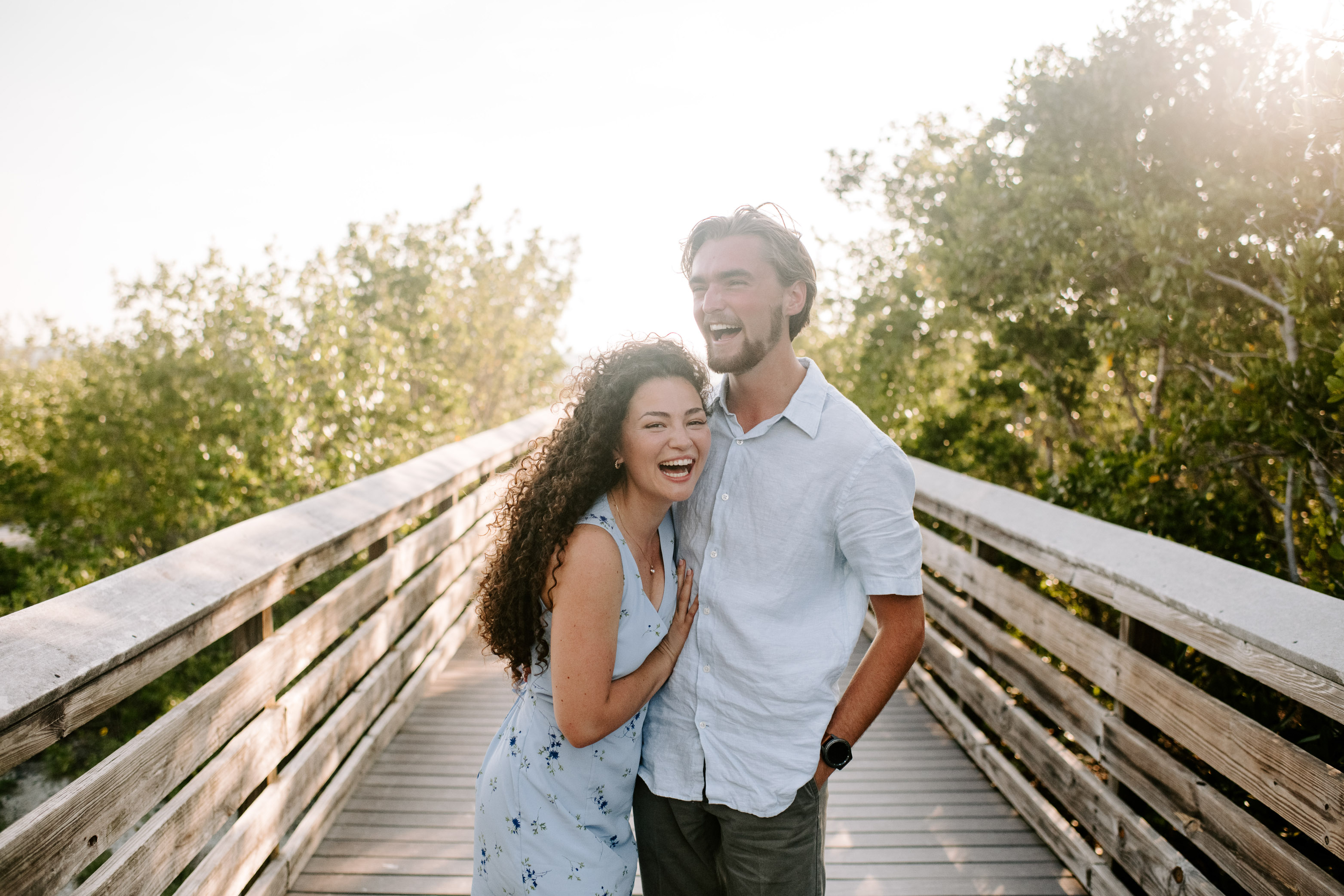 Trenton and Elizabeth // Fort Myers FL Engagement Session ...