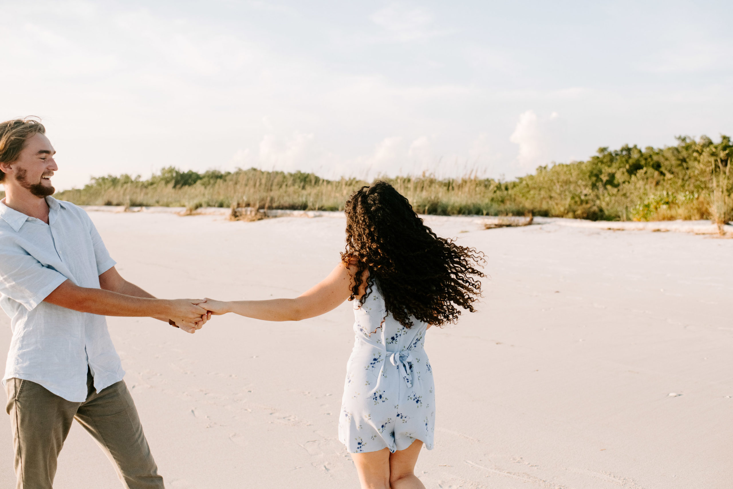 Trenton and Elizabeth // Fort Myers FL Engagement Session ...