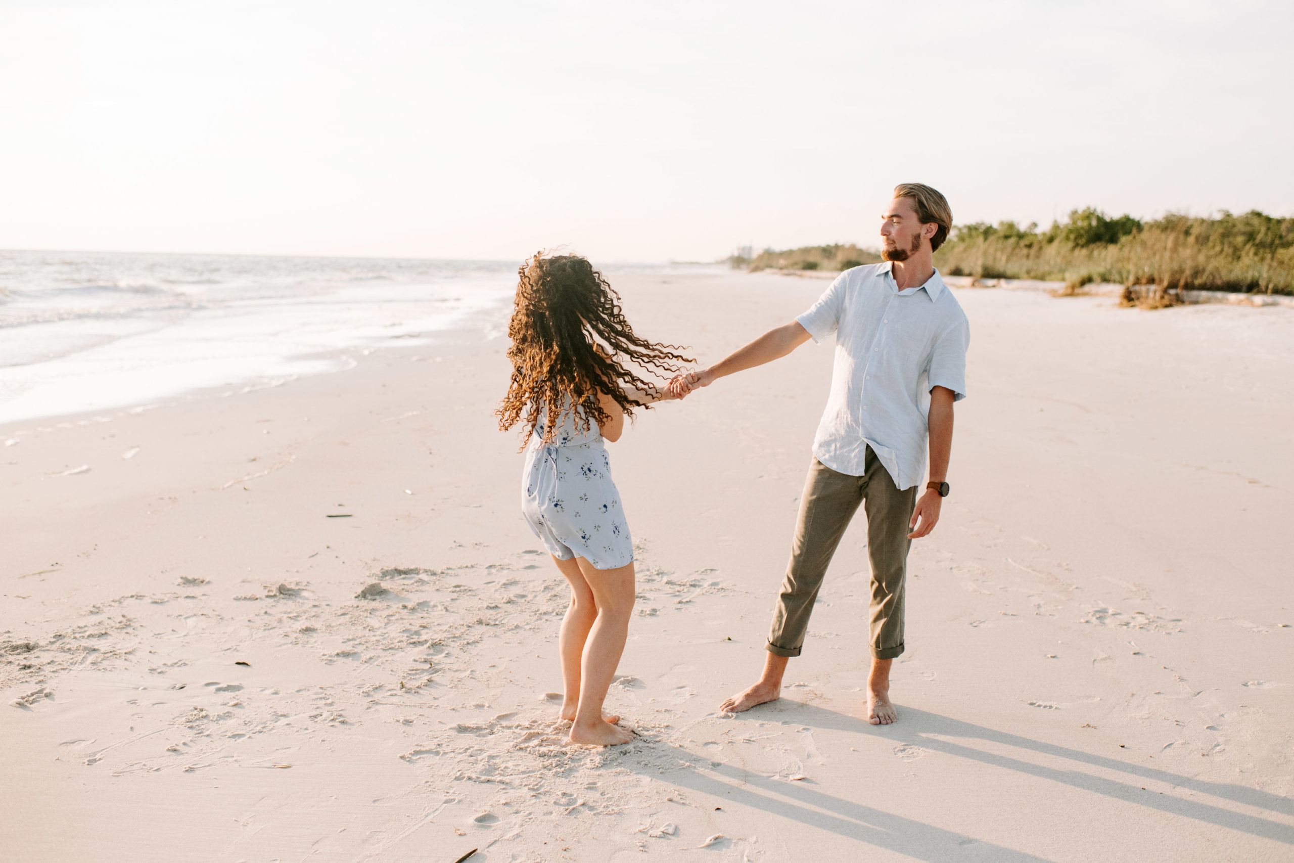 Trenton and Elizabeth // Fort Myers FL Engagement Session ...