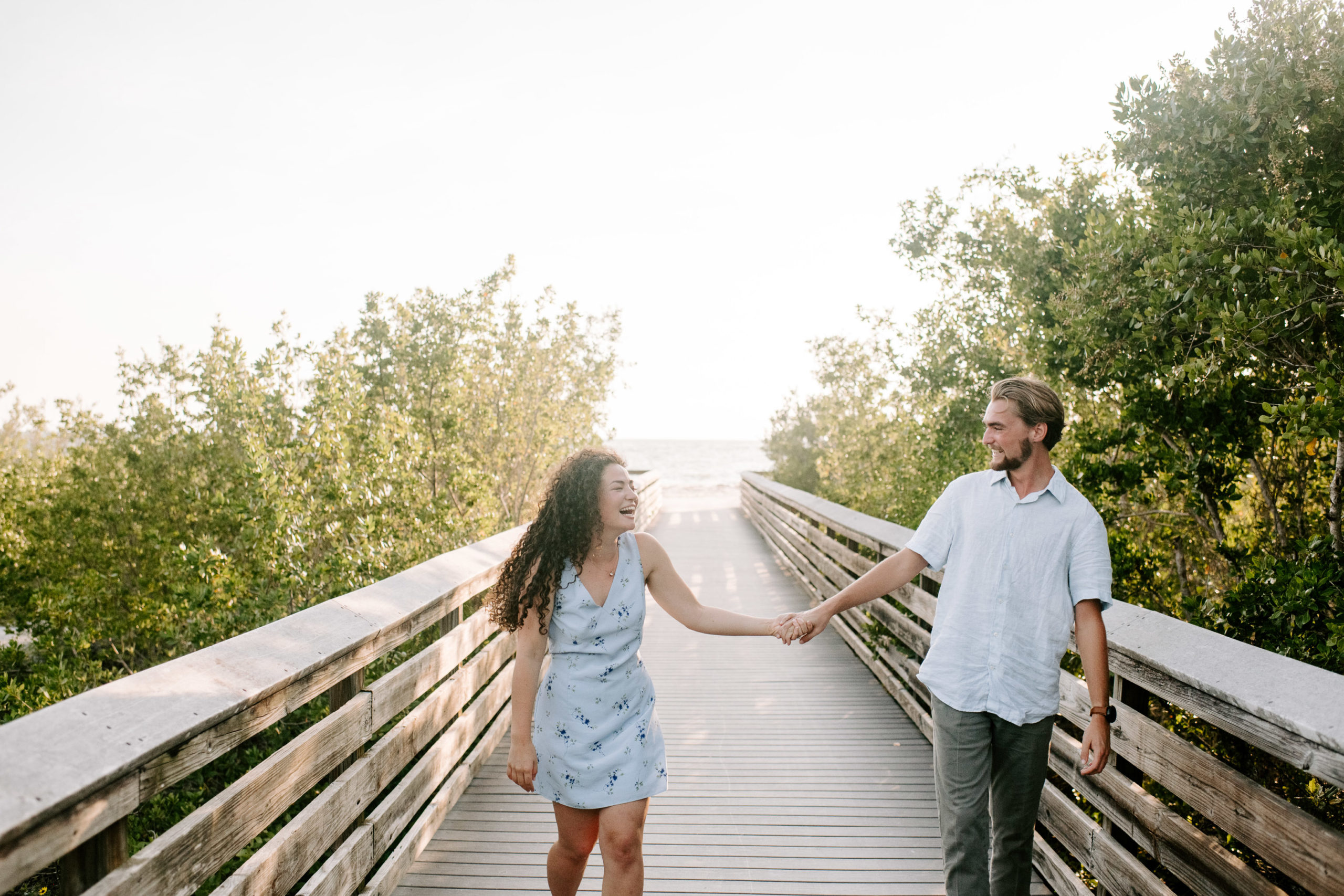 Trenton and Elizabeth // Fort Myers FL Engagement Session ...