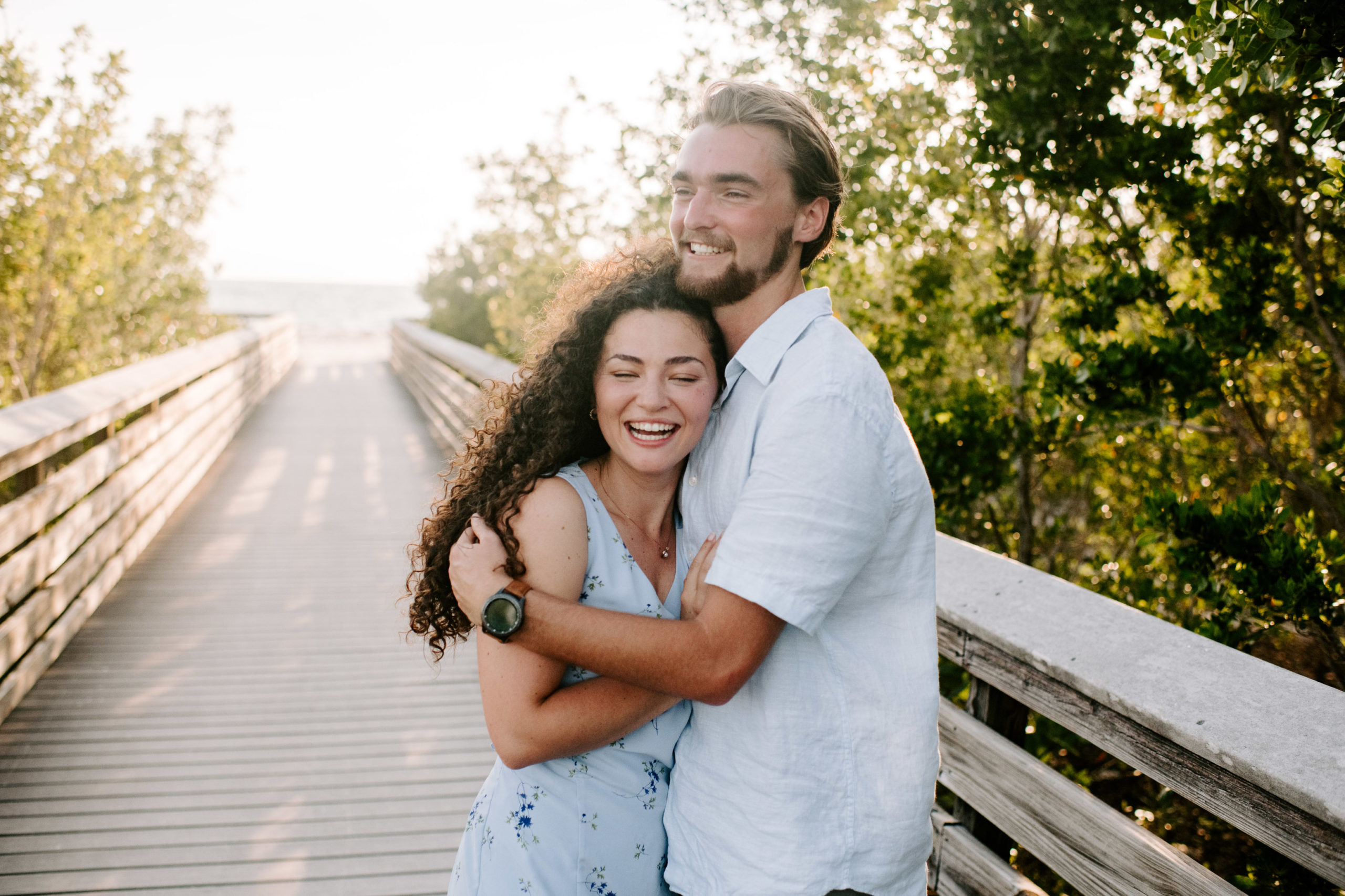 Trenton and Elizabeth // Fort Myers FL Engagement Session ...